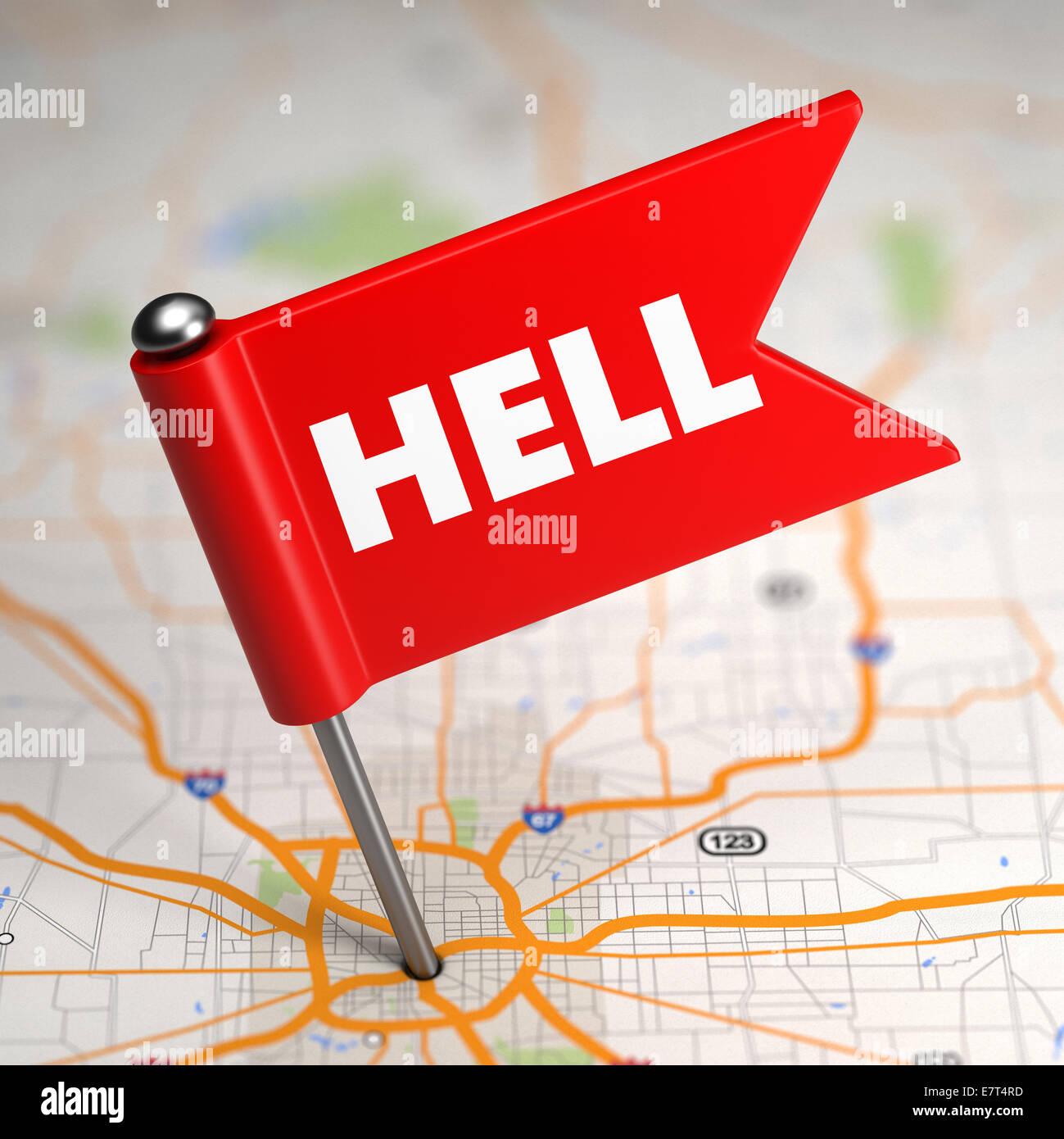 Map of hell hi-res stock photography and images - Alamy