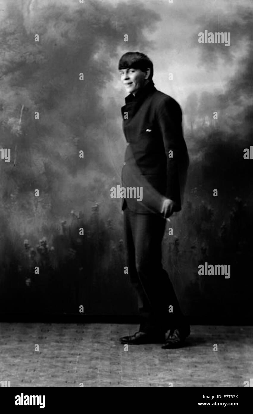 A photograph of Guðmundur Thorsteinsson (Muggur), an Icelandic artist ...