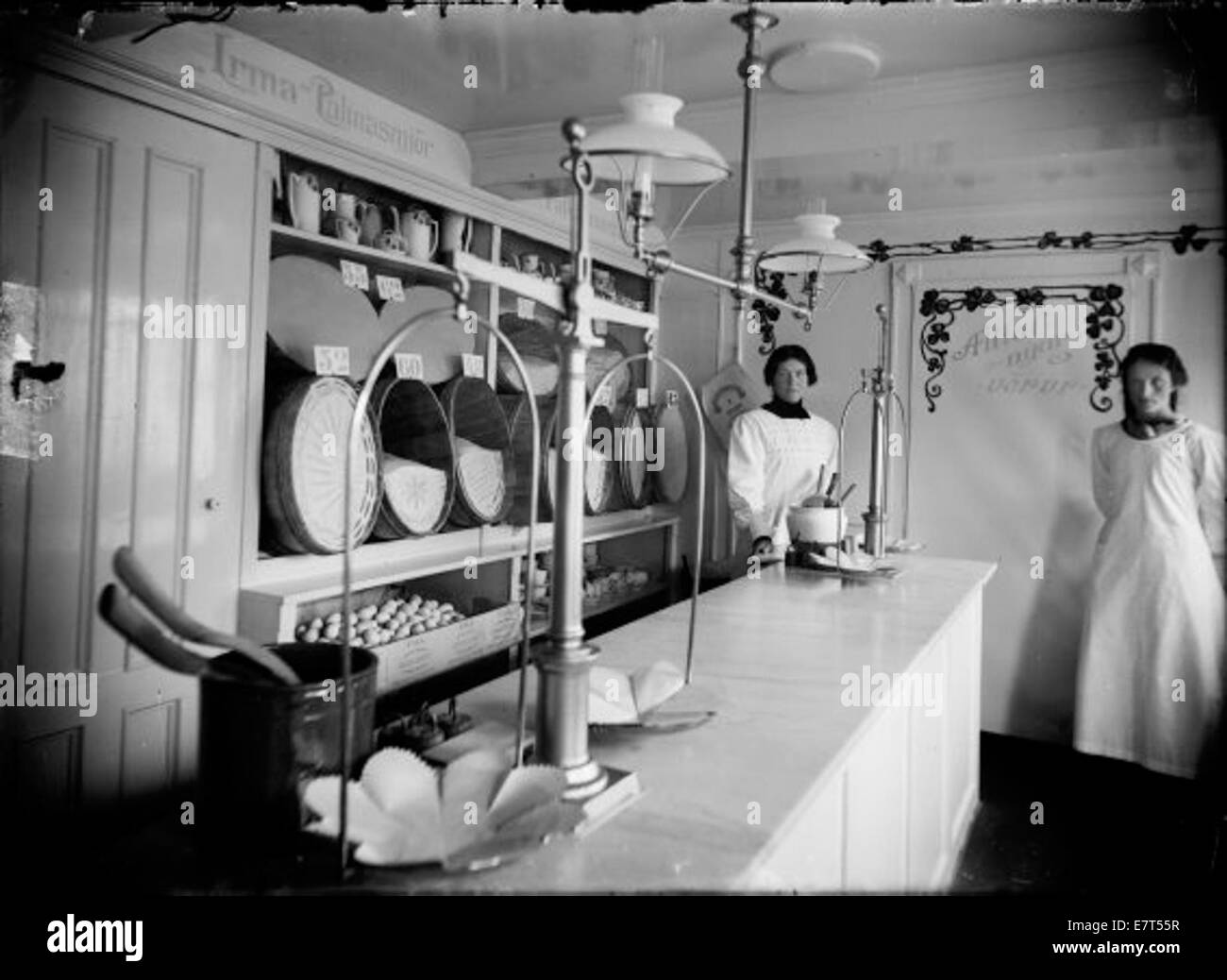 Providing insight into local commerce in the early 20th century hi-res ...