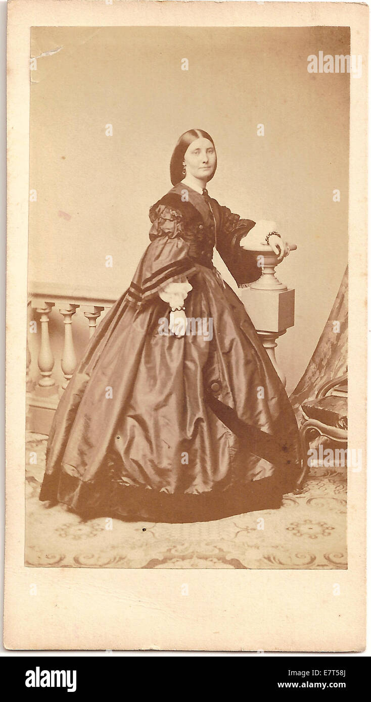 Portrait of Mrs. Robert Henry Bethune, Jane Frances Ewart. Date: [1860 ...