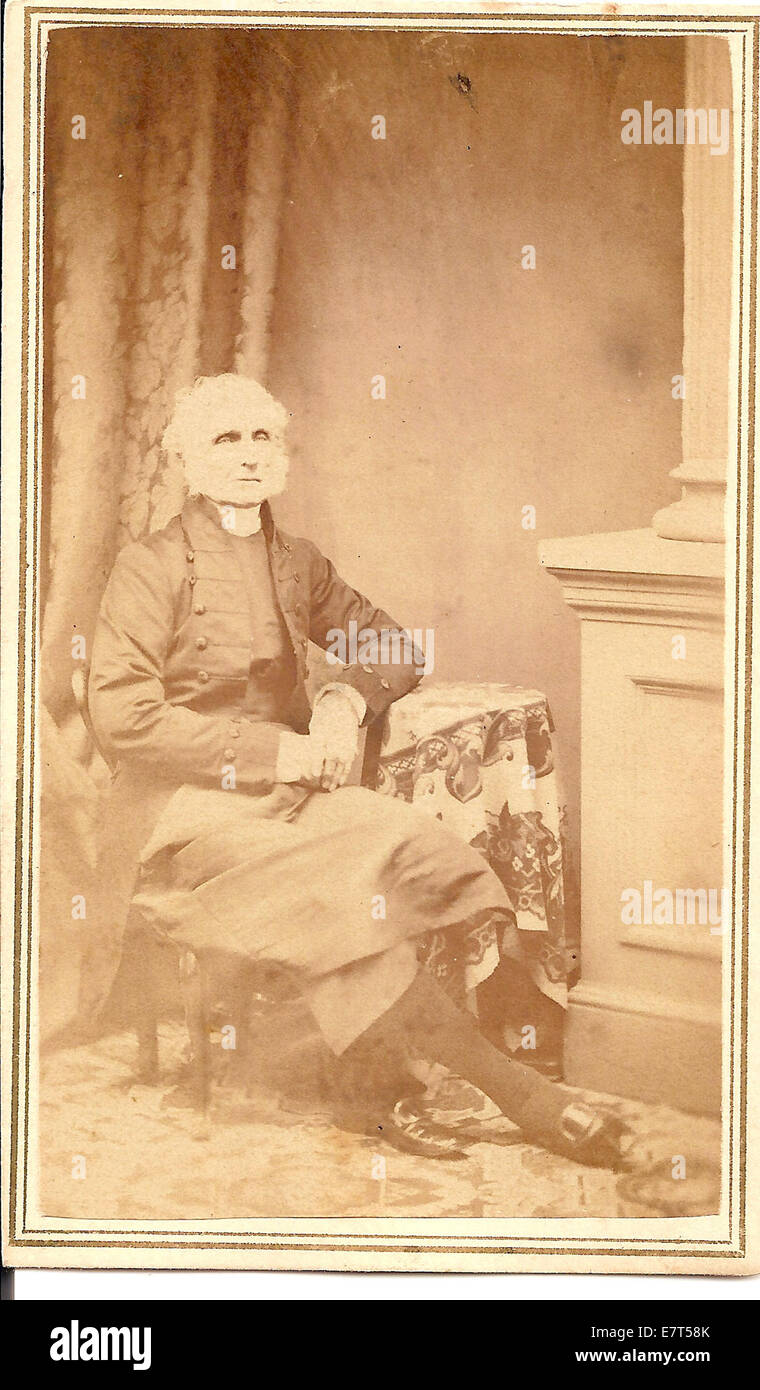 Portrait of Bishop Isaac Hellmuth (1817-1901). Date: [1860 ...