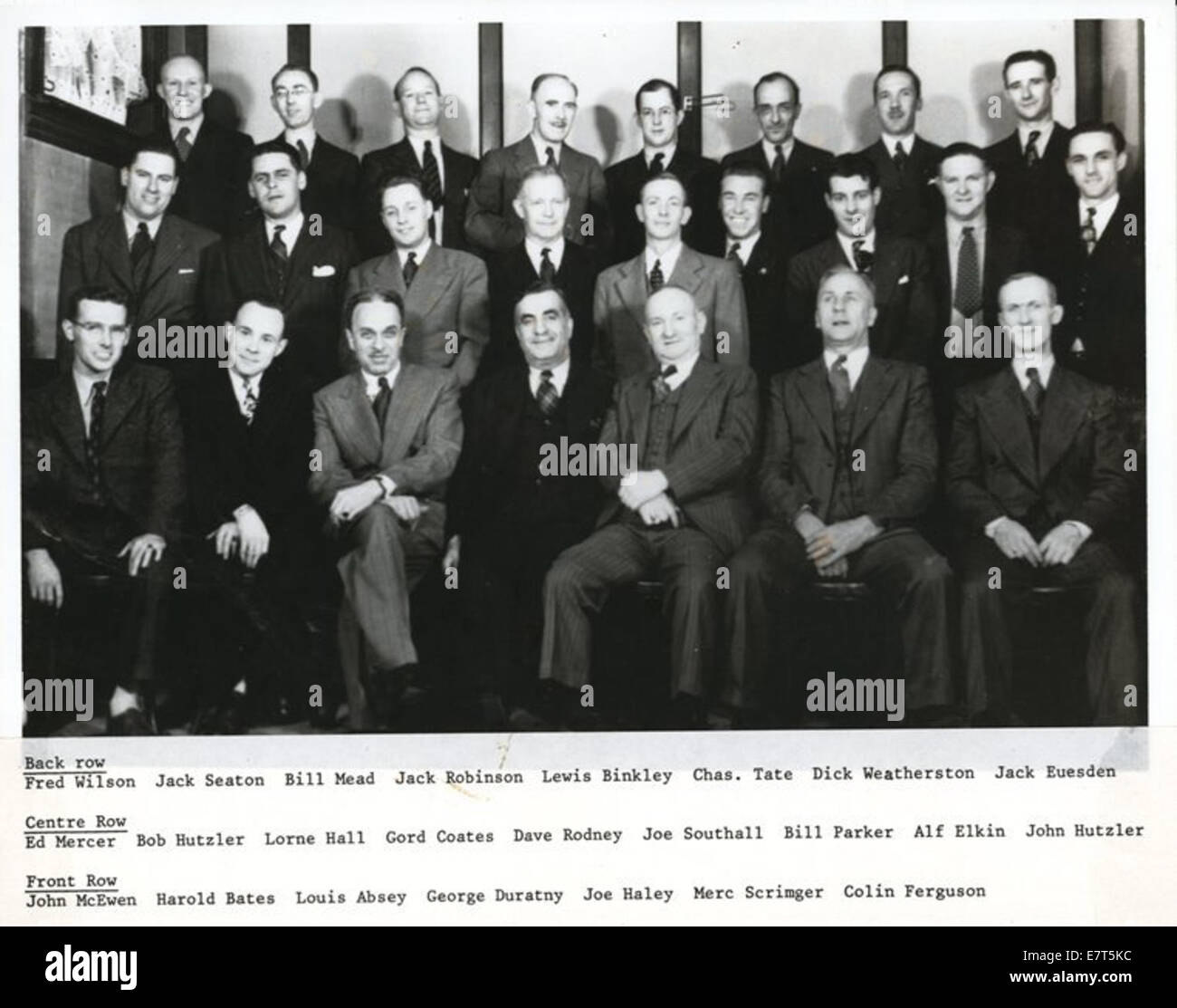 A photograph showing a service club building, likely from the mid-20th ...