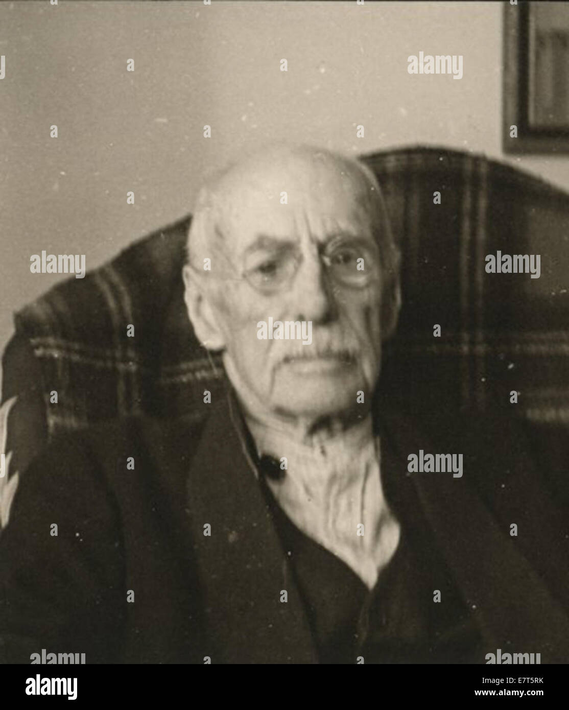 This is a portrait of Mr. James Stutt, likely a notable individual from ...