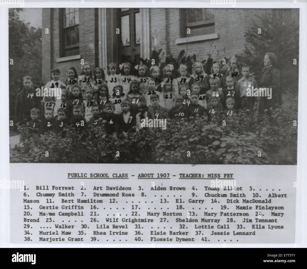 Early 1900s school students hi-res stock photography and images - Alamy