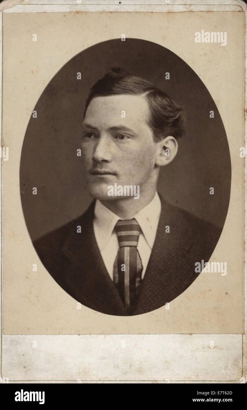 A portrait of Henry Bertram, captured in the early 20th century. The ...