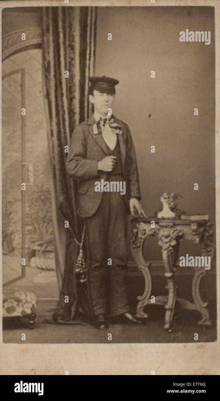 A portrait of an individual named Mitson, captured in a vintage black ...