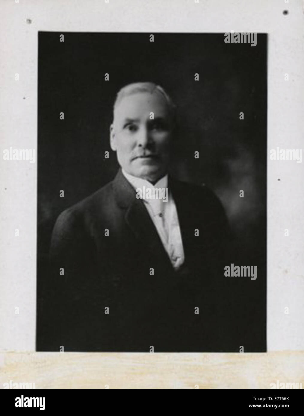 Portrait of W.F. Moore, likely a prominent figure of the early 20th ...