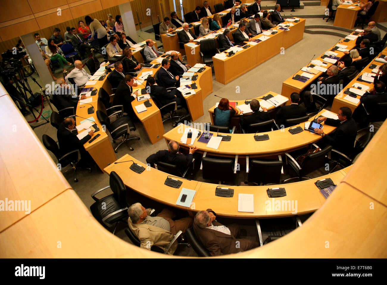 Cyprus parliament sign hi-res stock photography and images - Alamy