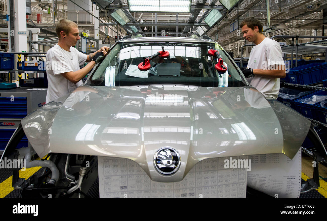 The SKODA AUTO Kvasiny plant celebrates 80 years of operation. The ...
