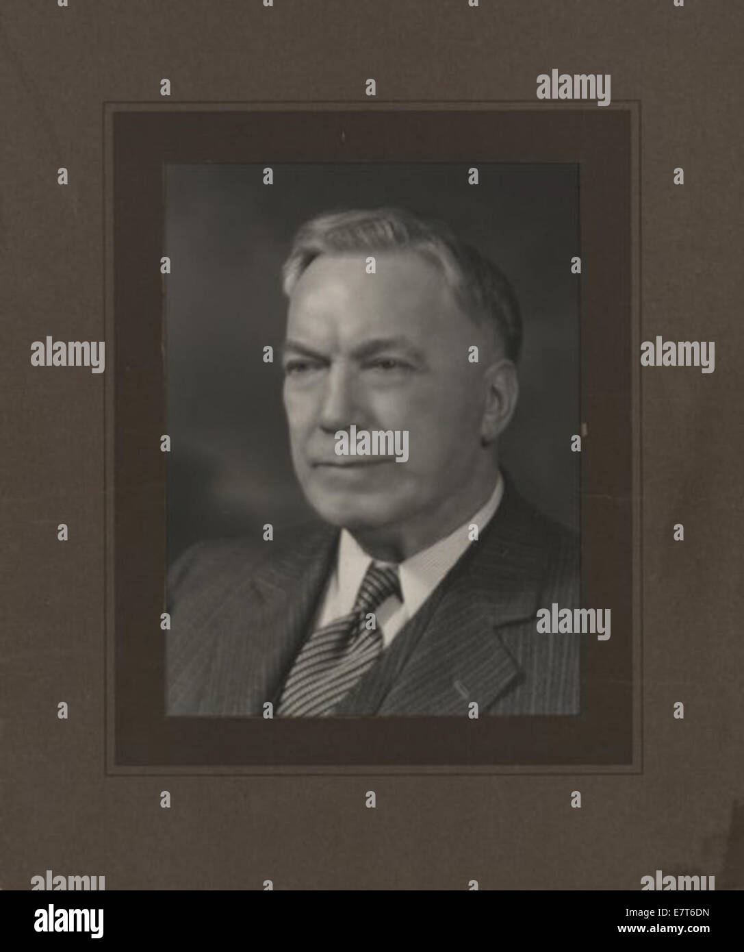 Portrait of James Bertram, likely a 20th-century figure captured in a ...