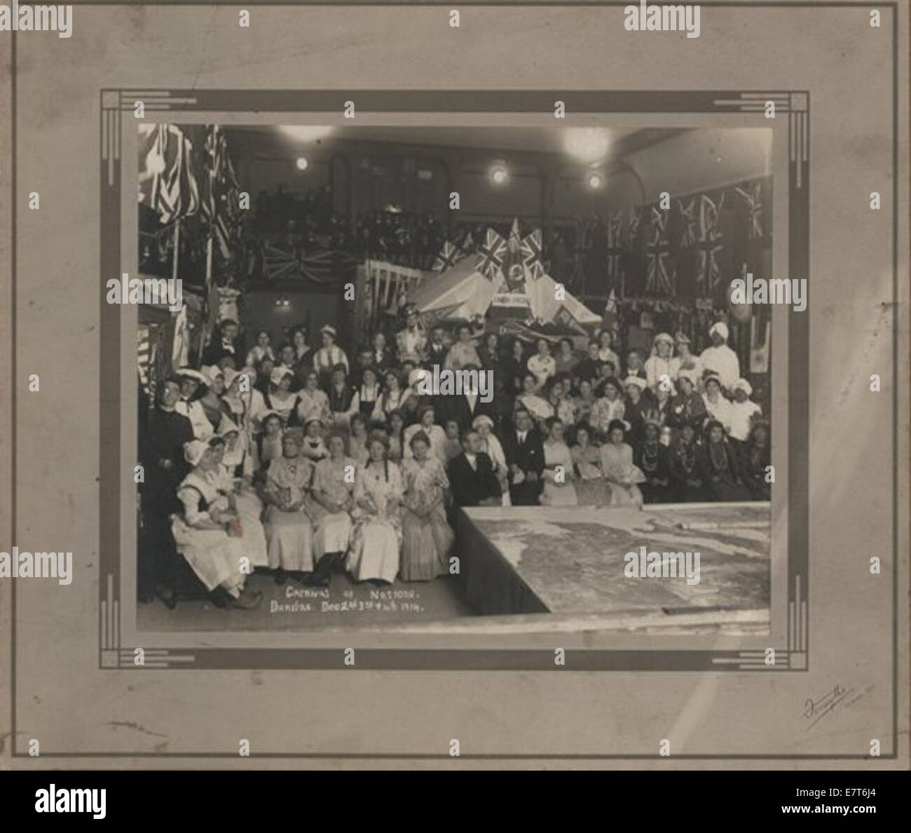 This photograph captures the Carnival of Nations at Dundas Music Hall ...