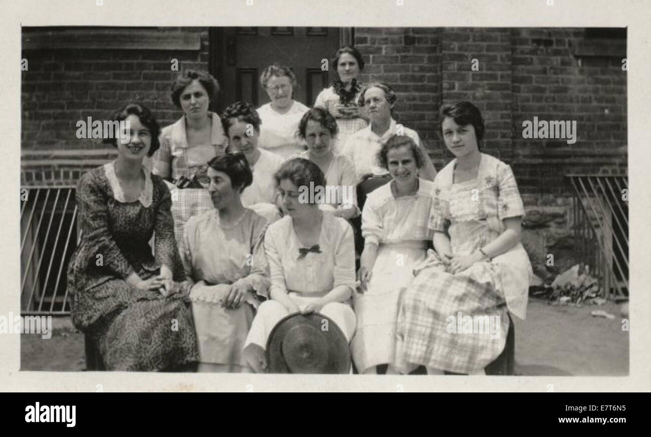 This image depicts the Ladies Aid Grove, showcasing a moment from a ...