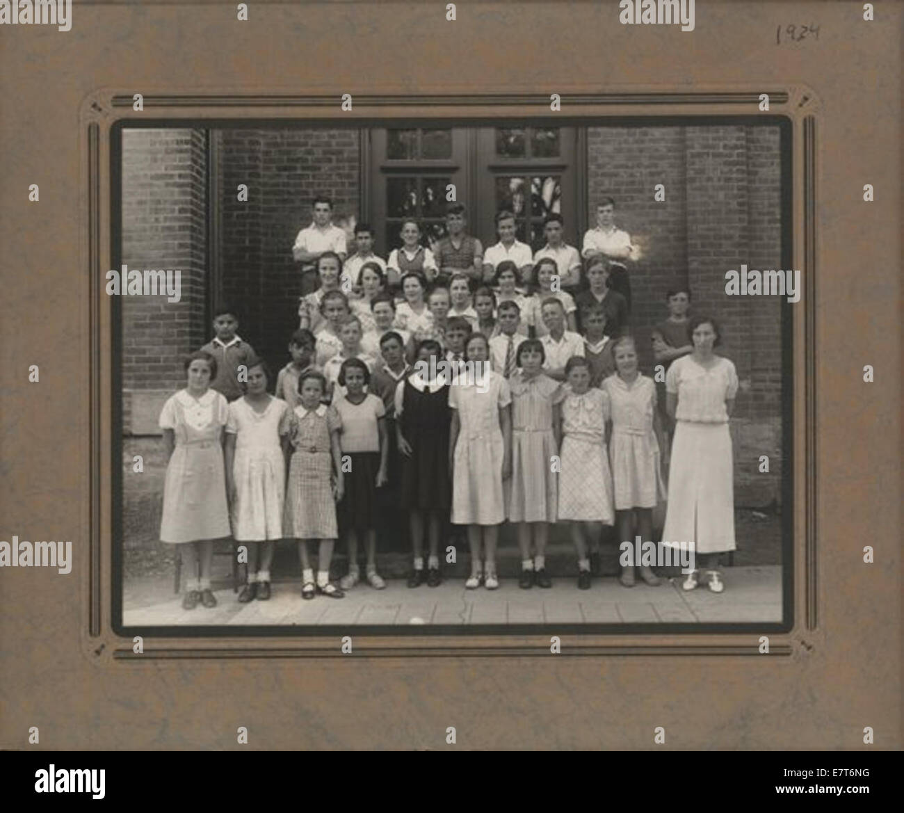 A photo depicting the entrance of a class or institution, possibly a ...