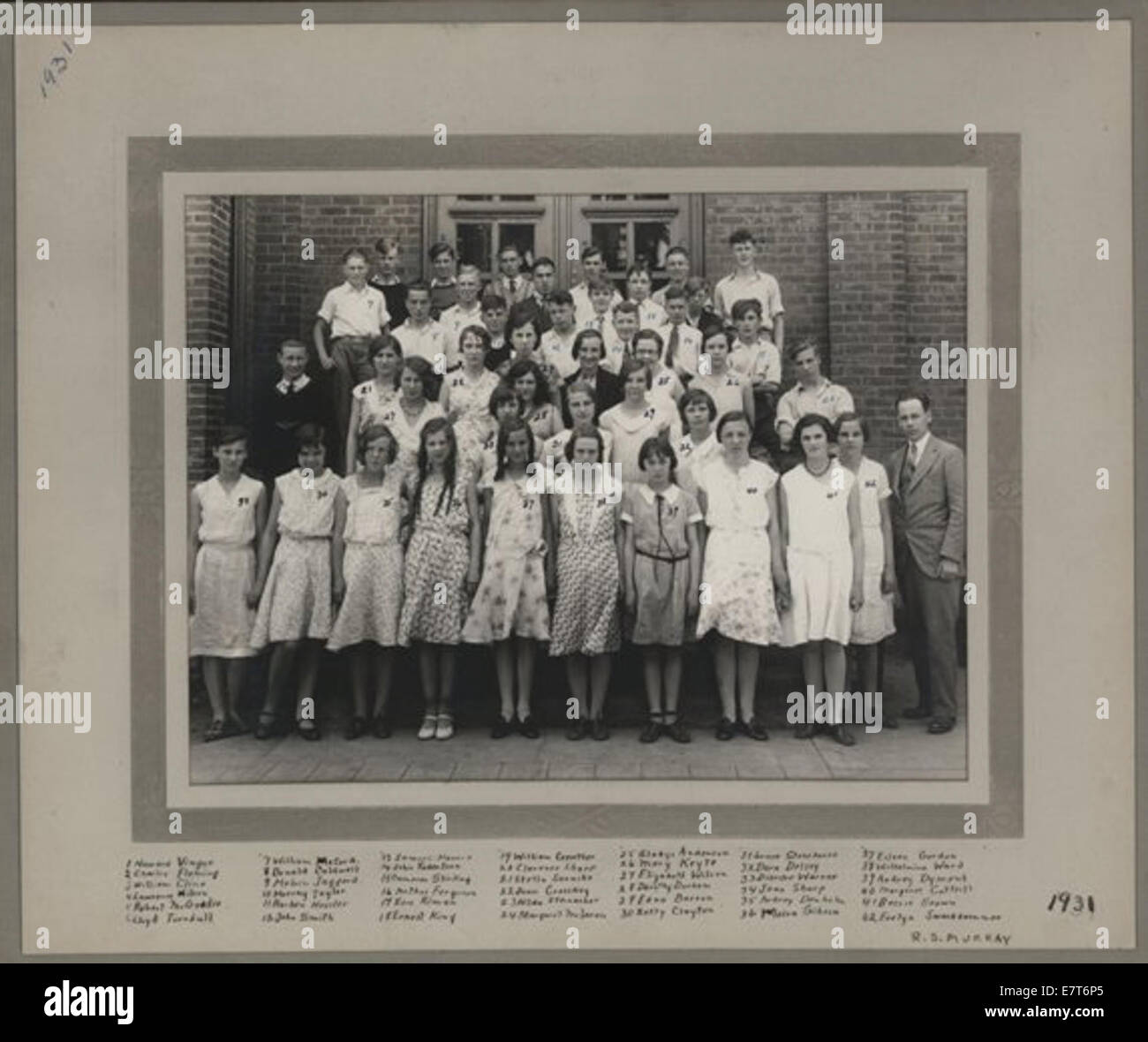 1930s school classroom hi-res stock photography and images - Alamy