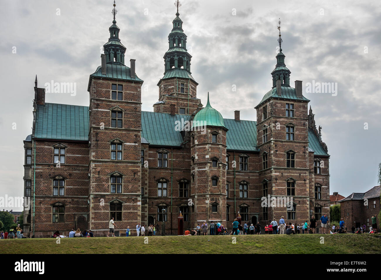 Rosenborg castle the castle was built by christian iv hi-res stock ...