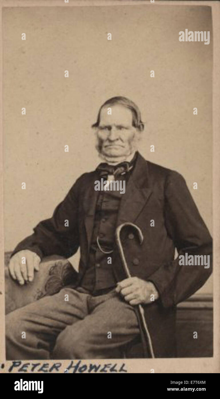 A photograph of Peter Howell, capturing his likeness in a professional ...