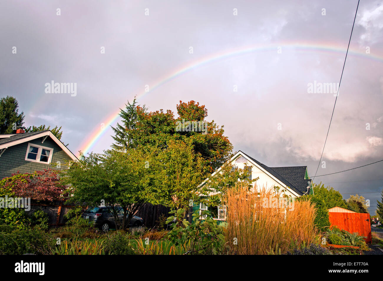 Double rainbow hi-res stock photography and images - Alamy