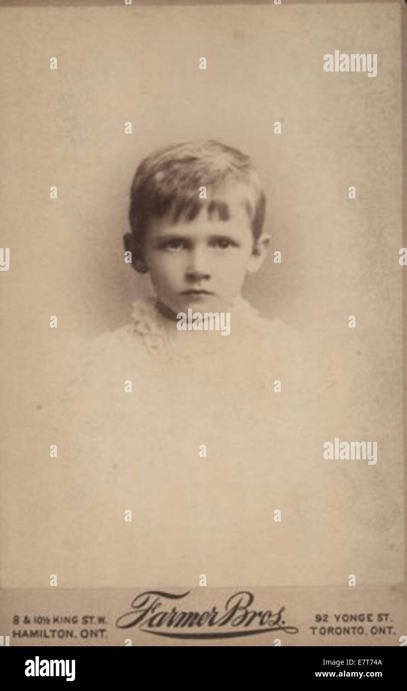 A photograph of the Bertram children, likely depicting a family ...