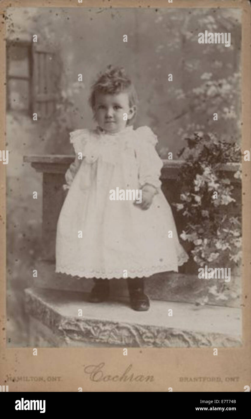 A photograph of children from the Bertram family, likely taken in the ...