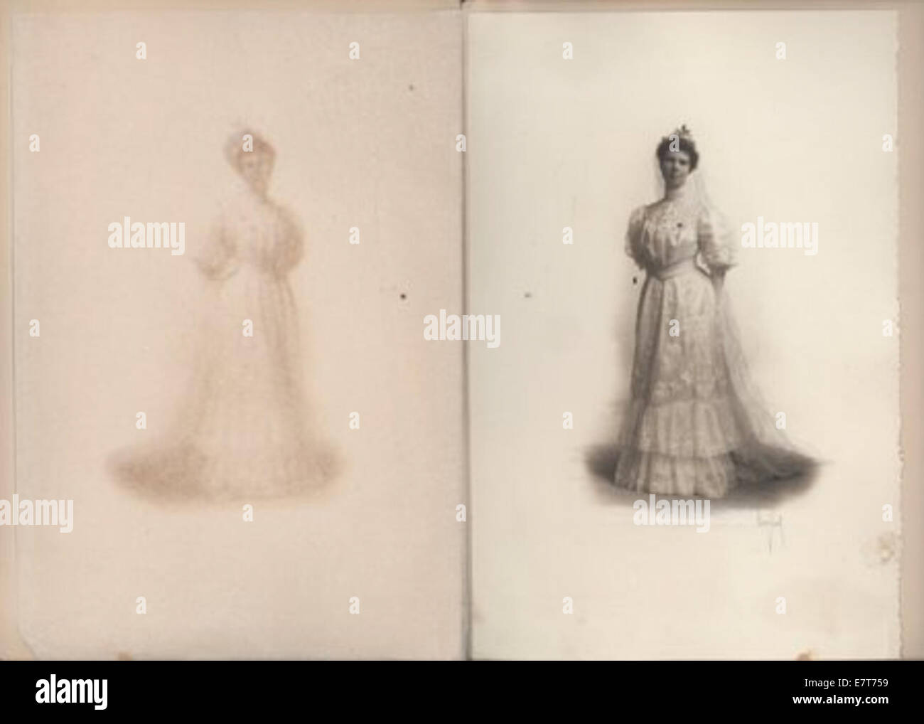 A photograph of the Bertram family, likely taken in the early 20th ...