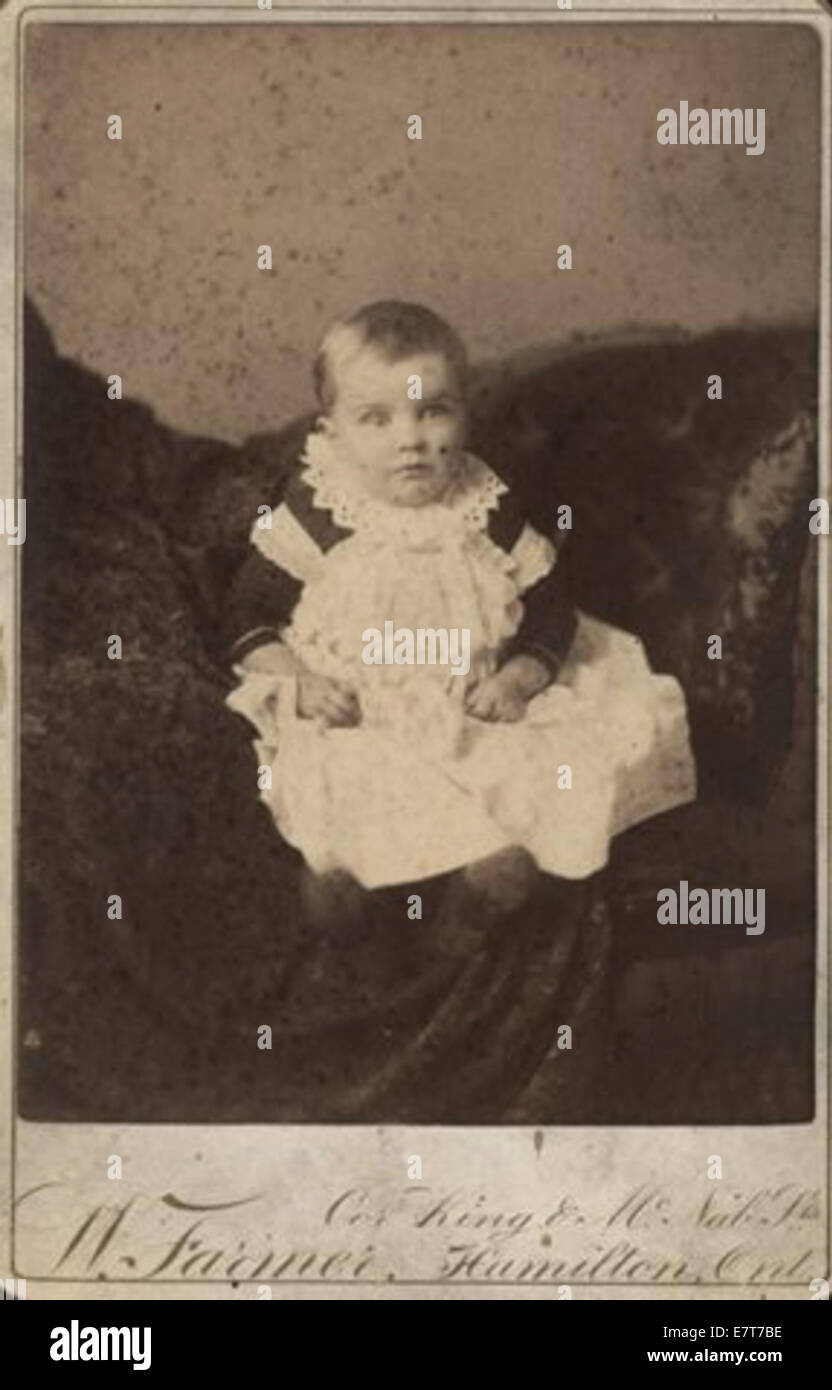 This photograph depicts the Briggs family, capturing a moment of family ...