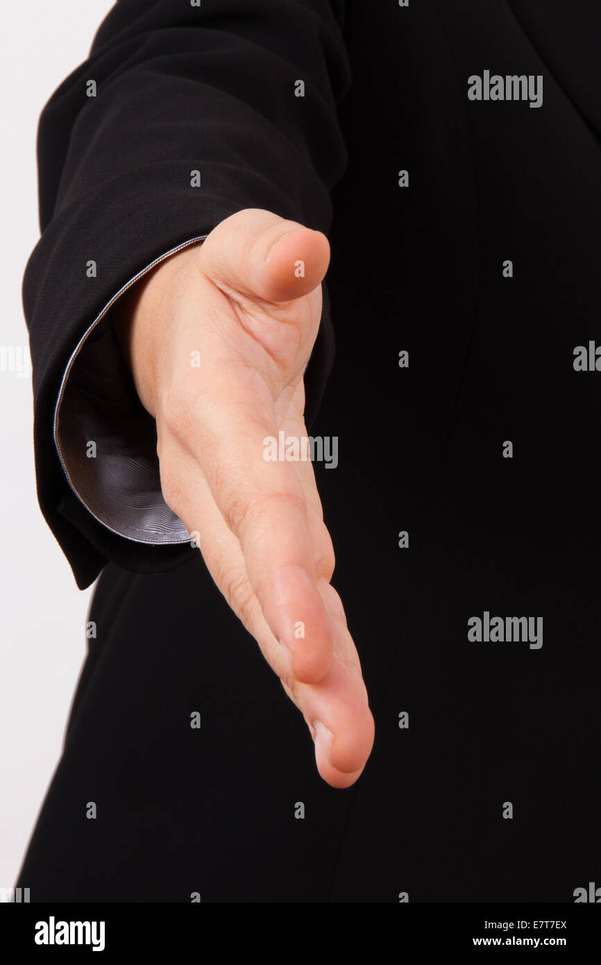 Young female asking boss approval hi-res stock photography and images ...