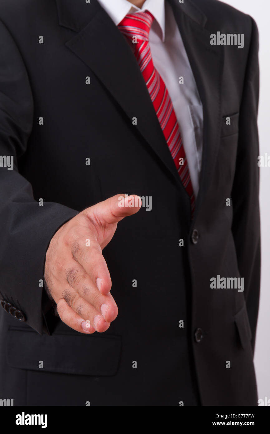 Man extending hand in help hi-res stock photography and images - Alamy