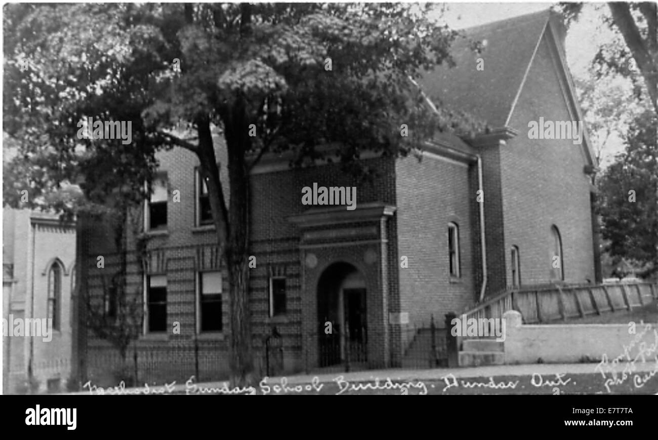 This image shows a Methodist church, a place of worship belonging to ...