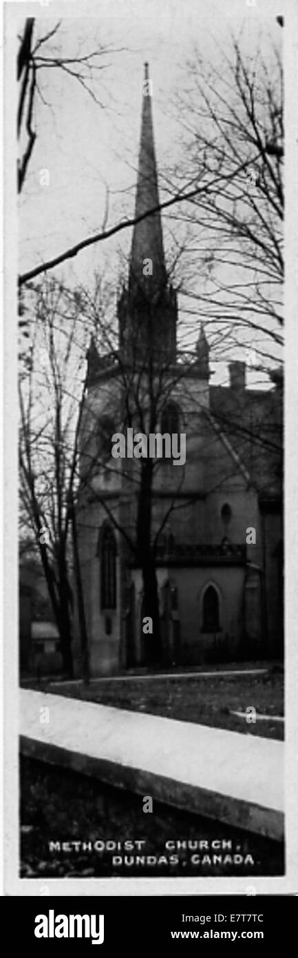 A photograph of a Methodist church, captured at location 5. The image ...