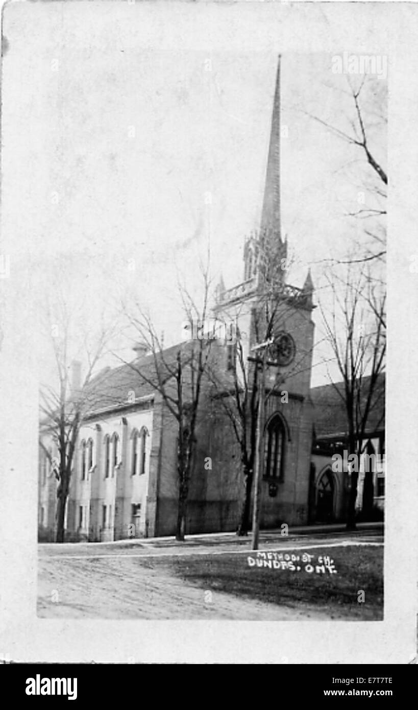 This photograph features a Methodist church building, possibly from the ...