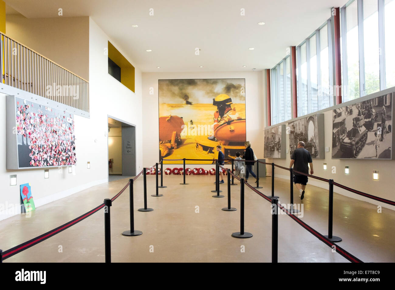 Entrance to the Tank Museum, Bovington, Dorset, England, UK Stock Photo ...