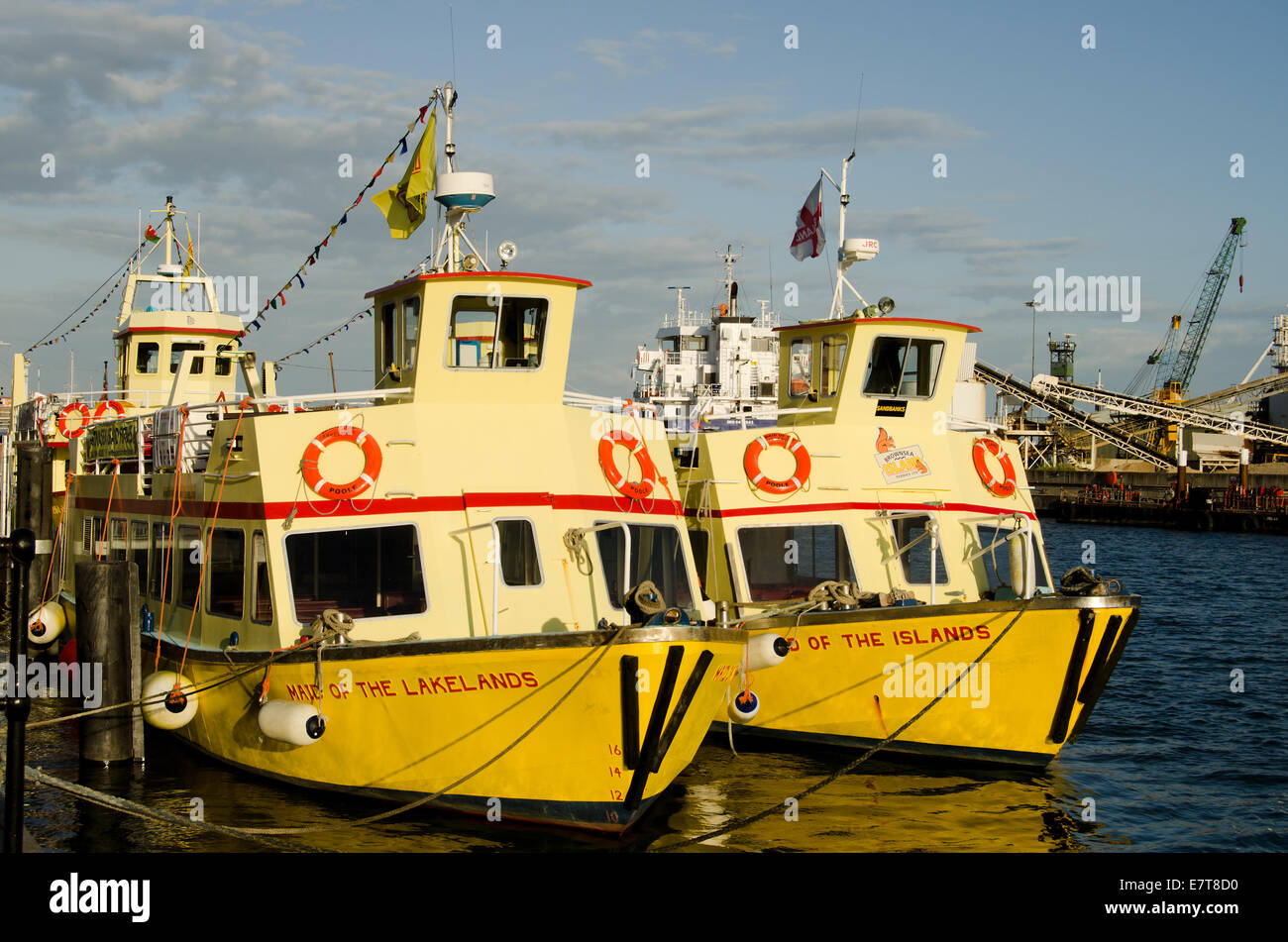 Poole harbour ferries dorset hi-res stock photography and images - Alamy