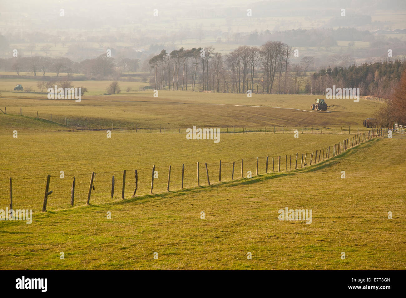 Farming in the countryside Stock Photo - Alamy