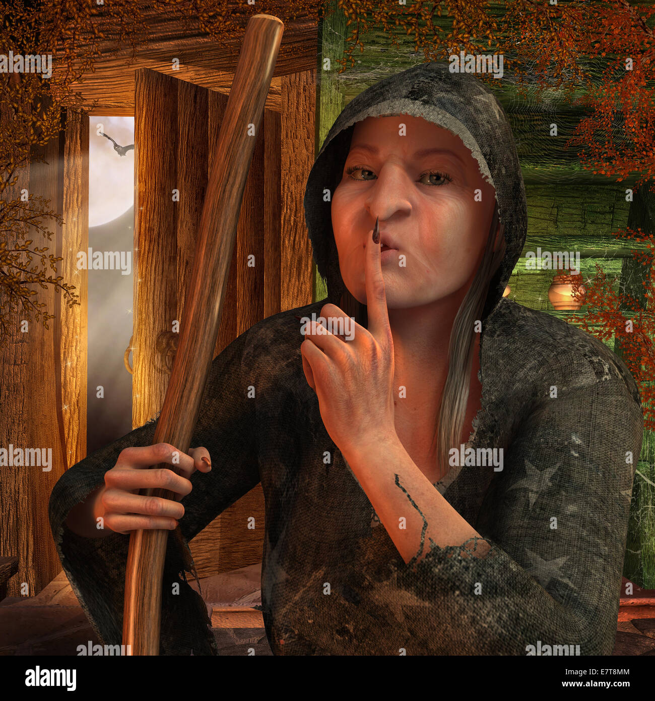 Witch cross hi-res stock photography and images - Alamy