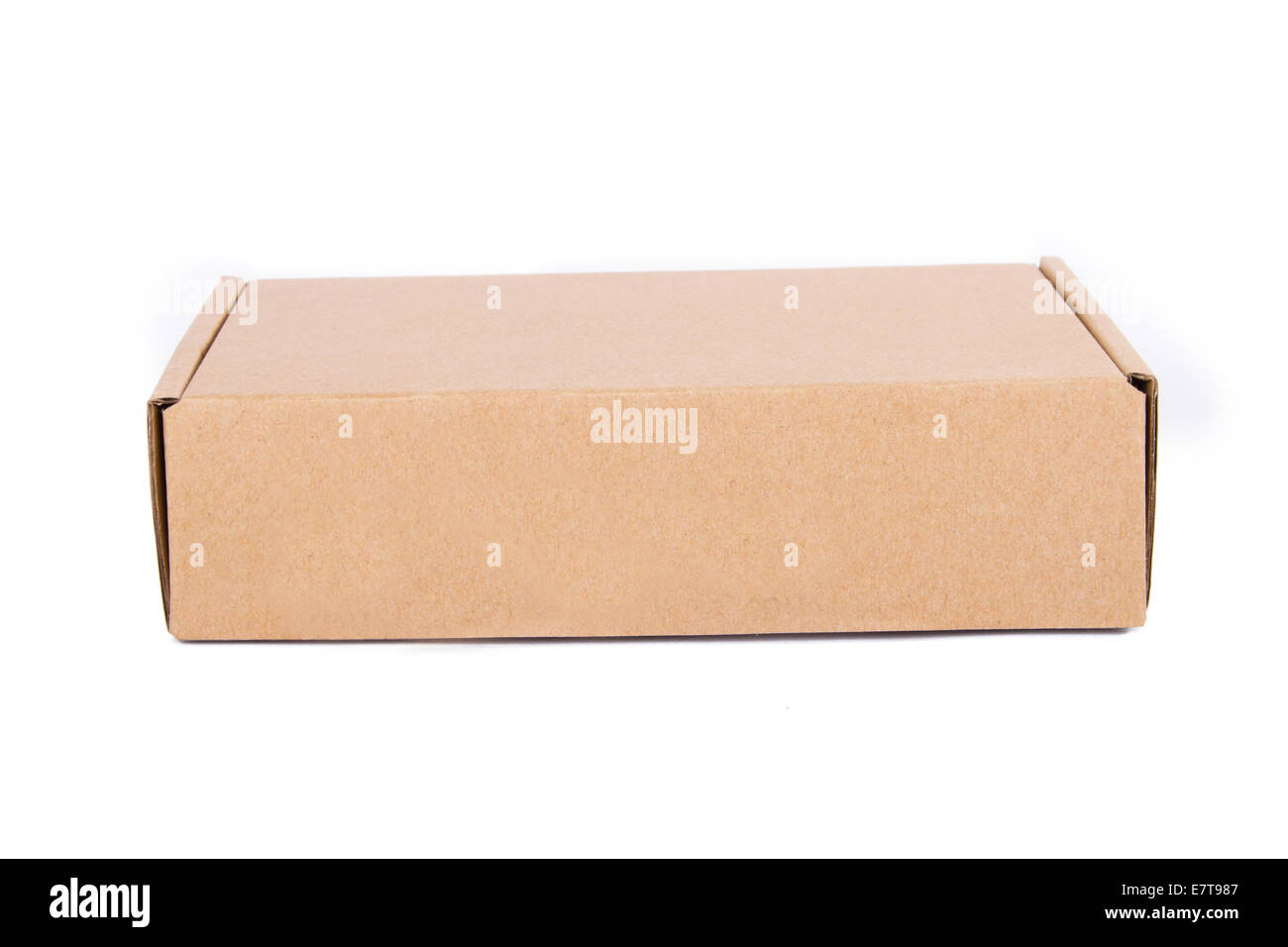 Closed box, front view, isolated on white background Stock Photo - Alamy