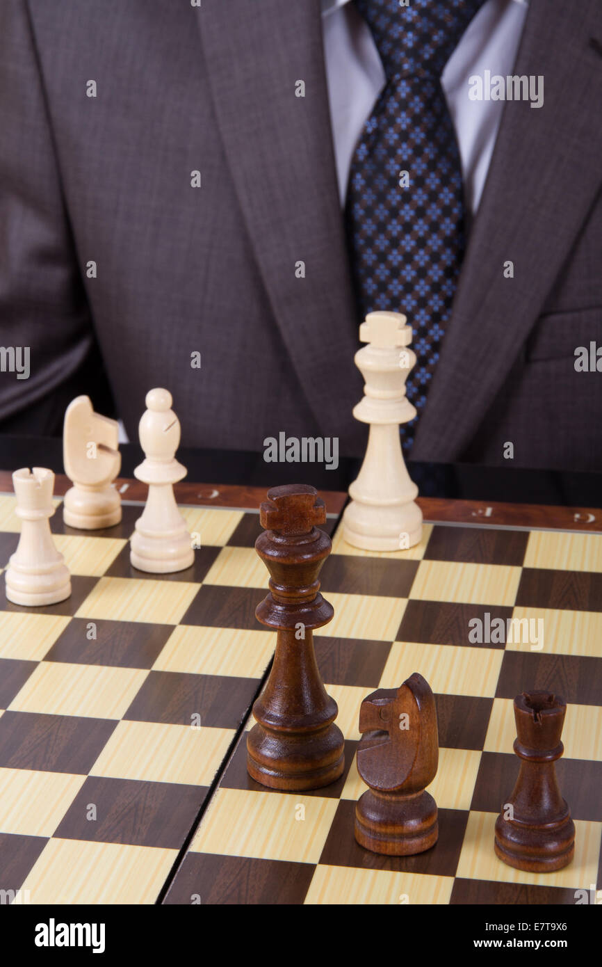 Strategy playing game chess hi-res stock photography and images - Alamy