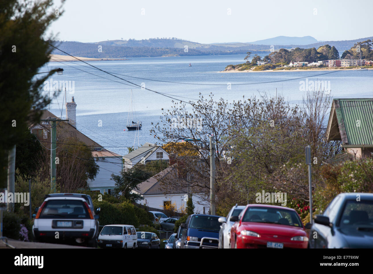 View from Battery Point Stock Photo - Alamy