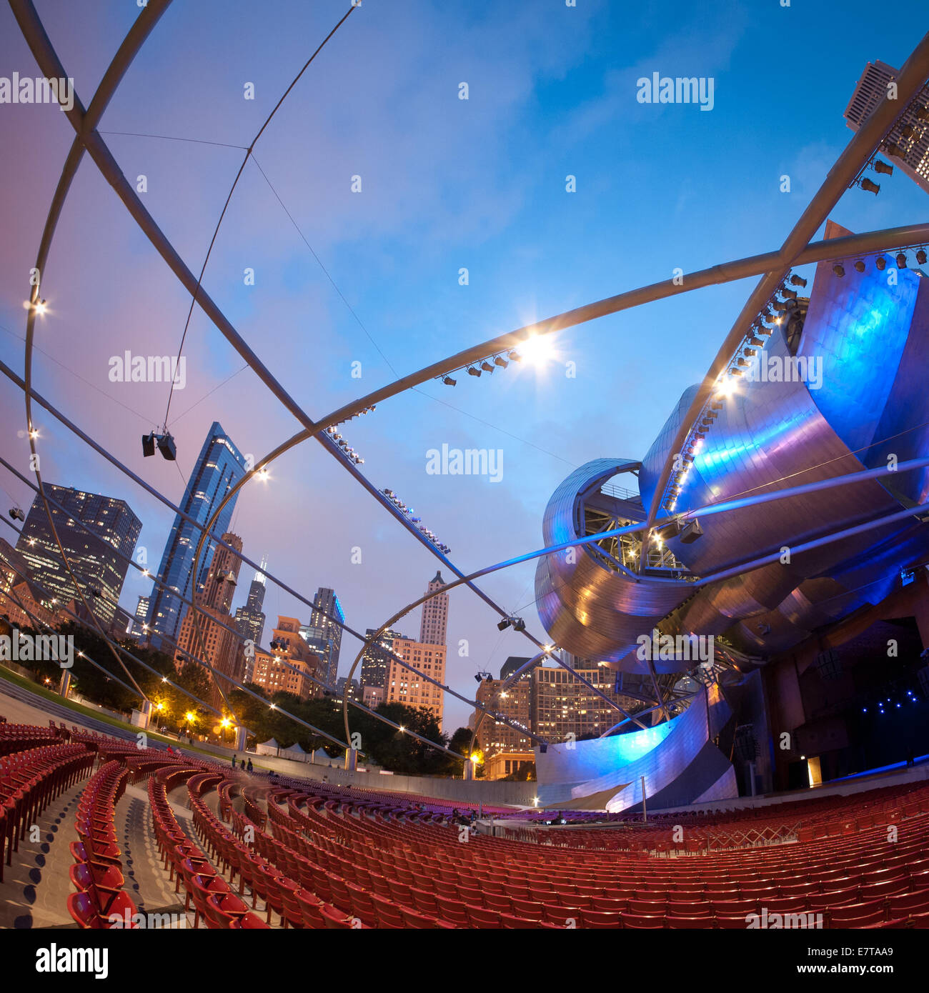 Chicago bandshell High Resolution Stock Photography and Images - Alamy
