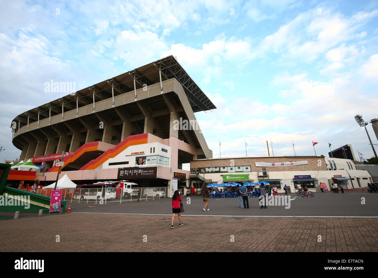 Incheon, South Korea. 23rd Sep, 2014. Munhak Baseball Stadium Baseball ...
