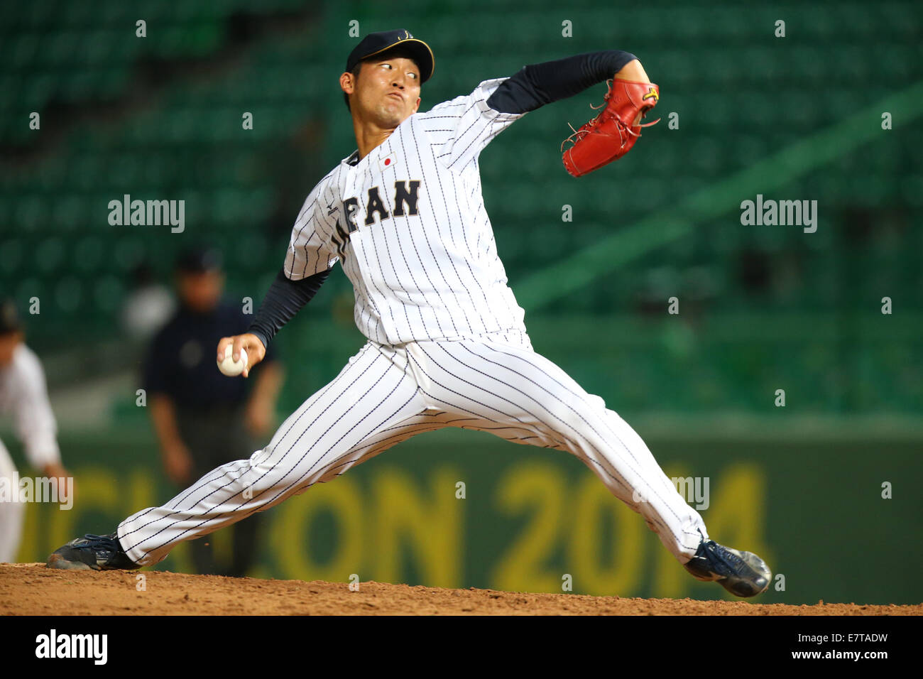 Incheon, South Korea. 23rd Sep, 2014. Ryota Sekiya (JPN) Baseball : Men ...