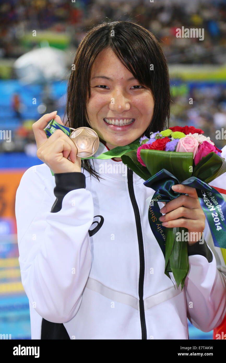 Incheon, South Korea. 23rd Sep, 2014. Miyuki Takemura (JPN) Swimming ...