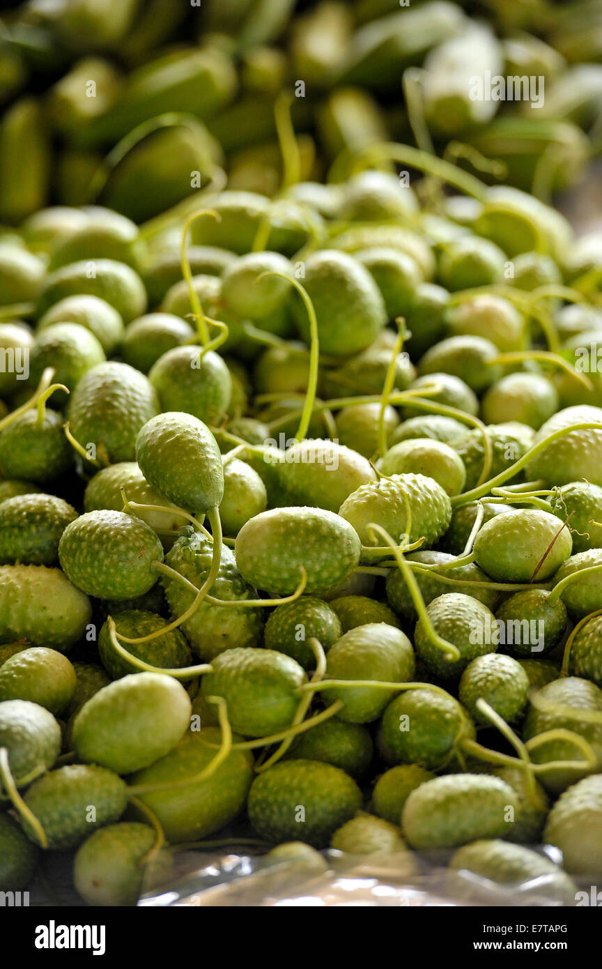 The floating market in Willemstad, Curacao has a daily abundance of ...