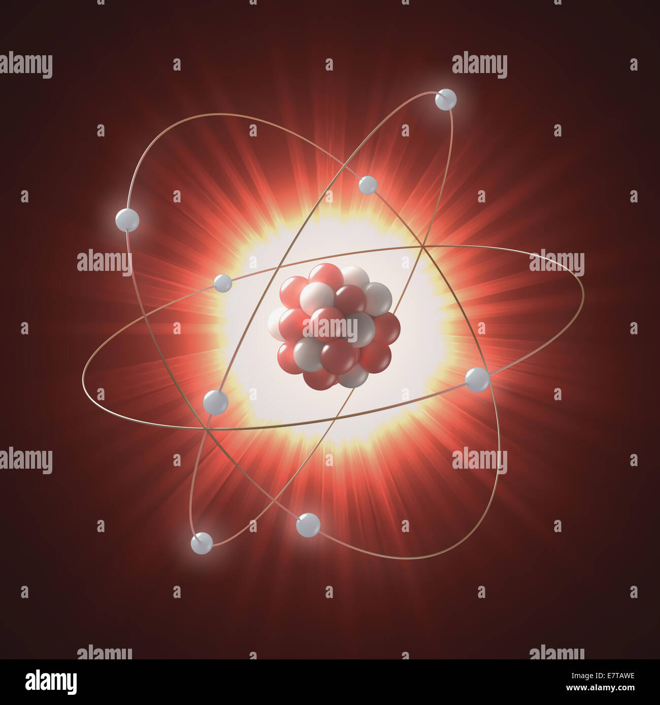 Atomic model electron hi-res stock photography and images - Alamy