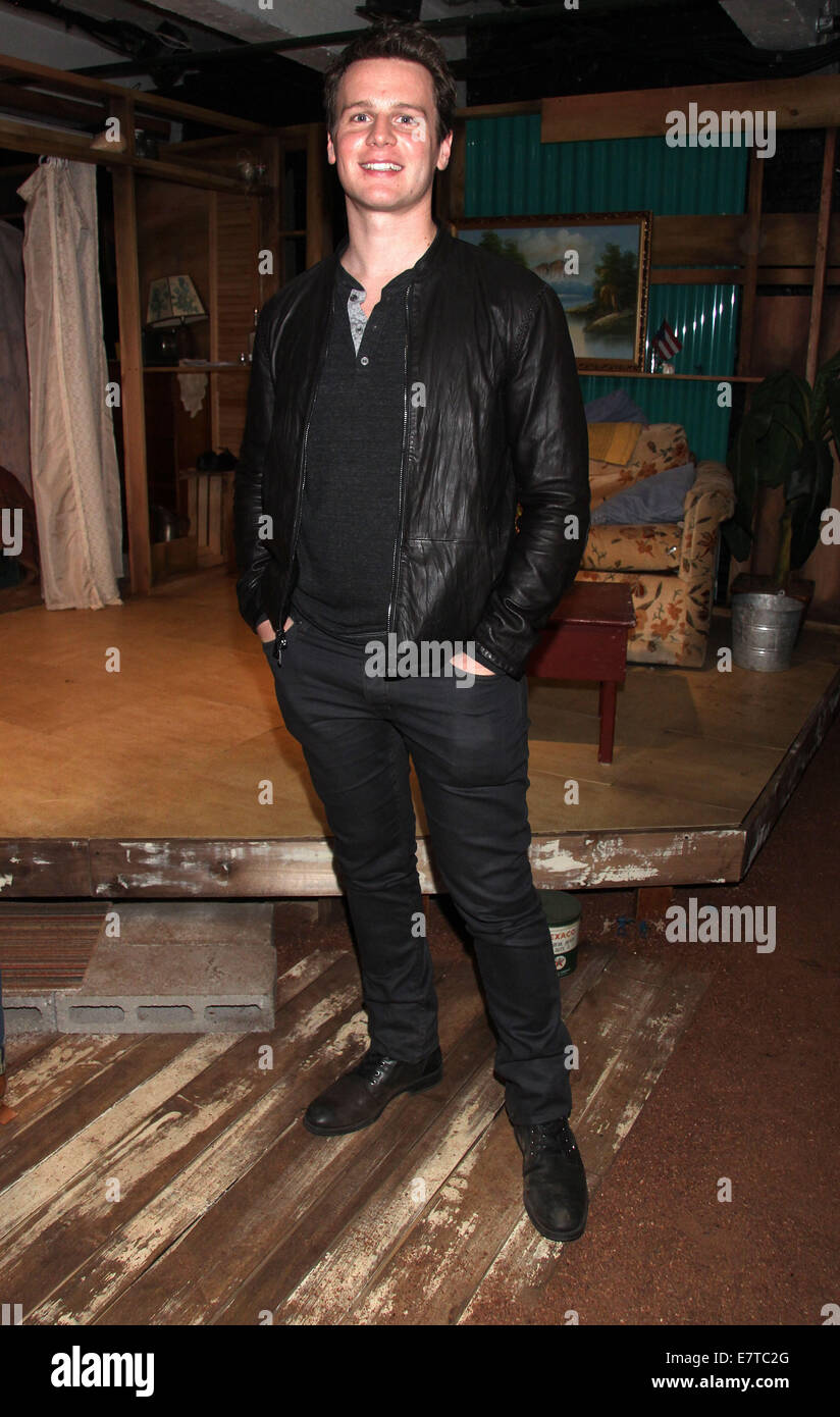 Jonathan Groff Looking Leather