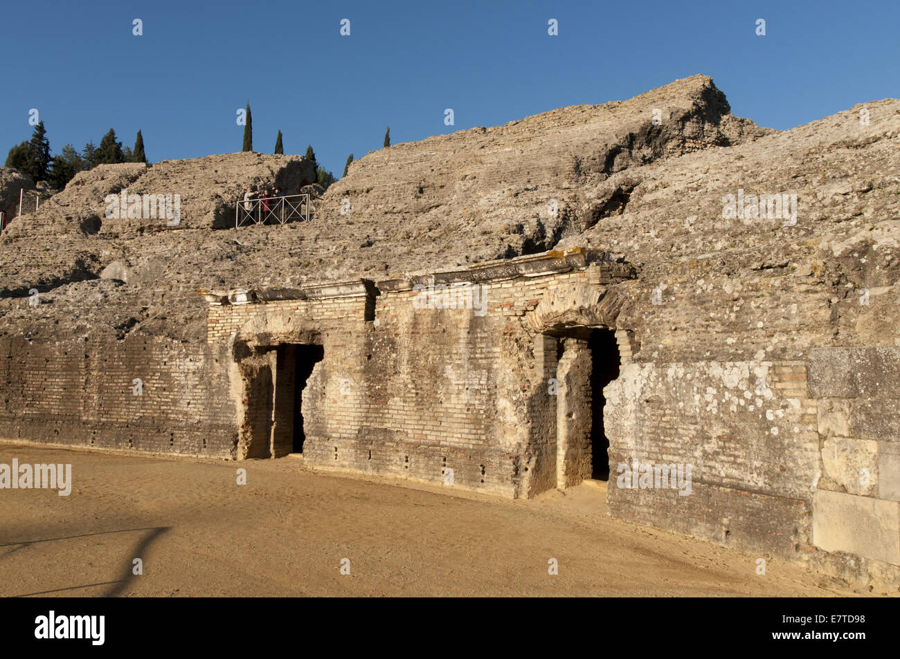 Italica Roman ruins in Seville, Spain Stock Photo - Alamy