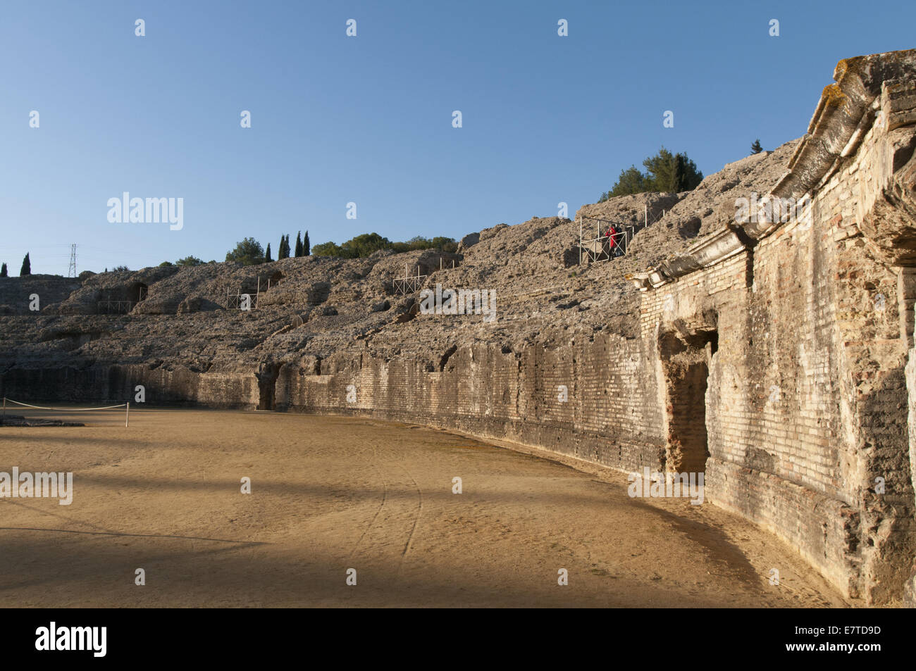 Italica Roman ruins in Seville, Spain Stock Photo - Alamy