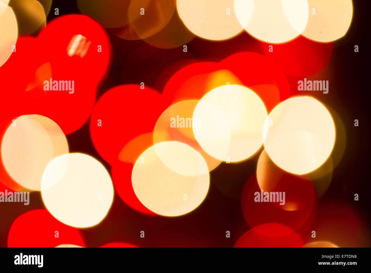 Abstract defocused christmas lights as background Stock Photo - Alamy