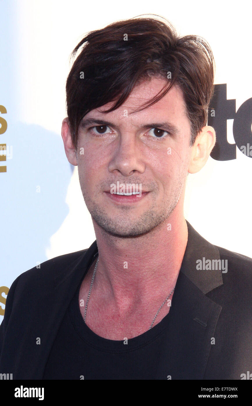 Los Angeles, California, USA. 23rd Sep, 2014. Toby Schmitz arrives at ...