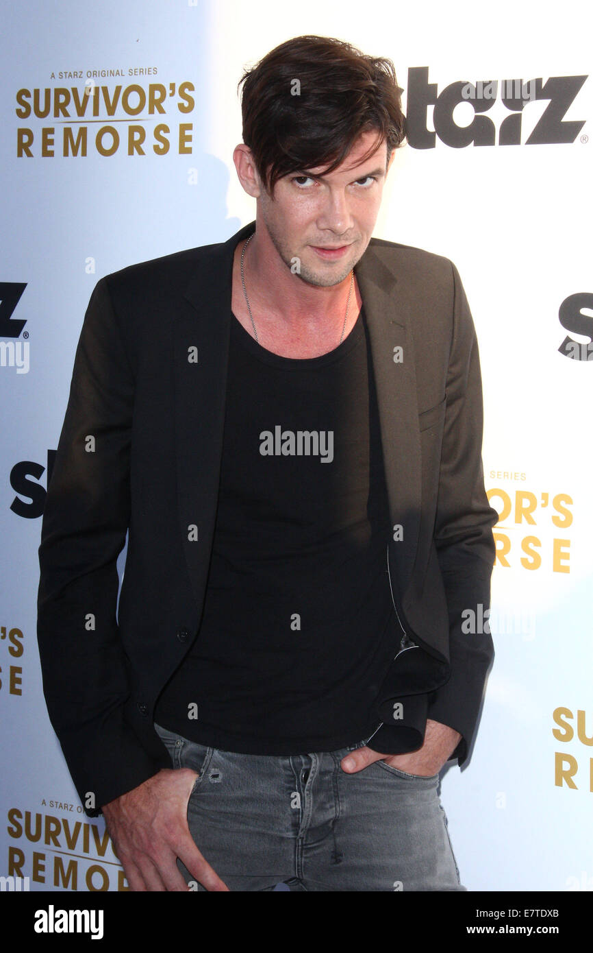 Los Angeles, California, USA. 23rd Sep, 2014. Toby Schmitz arrives at ...