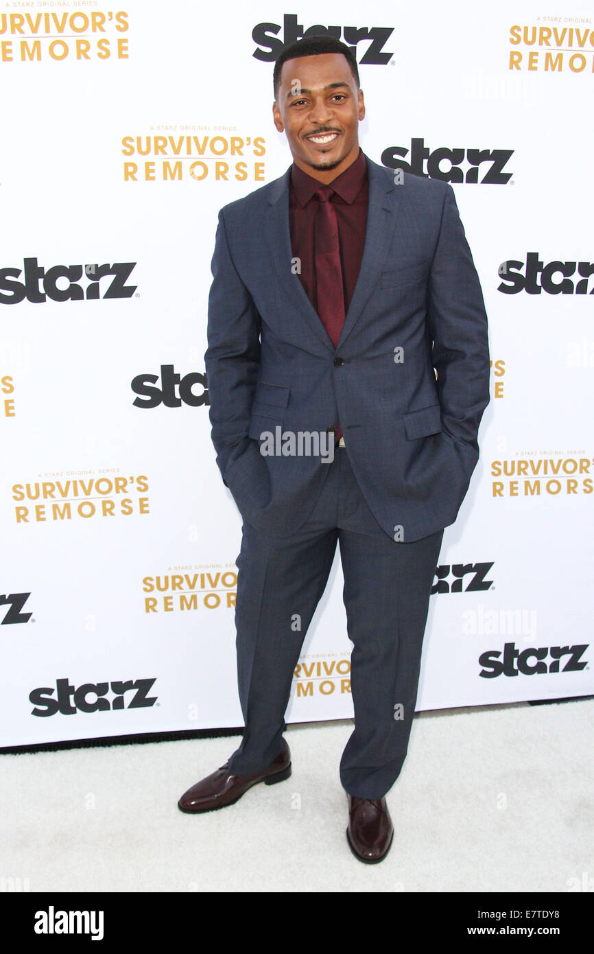 Los Angeles, California, USA. 23rd Sep, 2014. RonReaco Lee arrives at ...